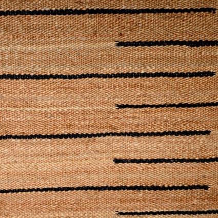 Tappeto in iuta tessuto a mano modello semplice, marronee 160x230 ...