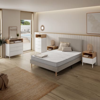 Materasso 150x190 cm, altezza 16 cm, rigidità media Sleep foam ...
