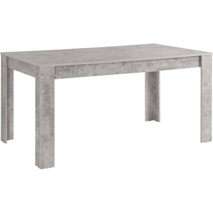 Mesa de comedor para 8 personas en efecto concreto |160 Lynn | Maisons ...