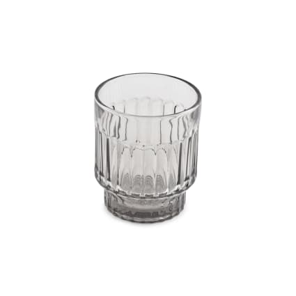 Lot de 4 verre à boire gris en verre 30cl Tone | Maisons du Monde
