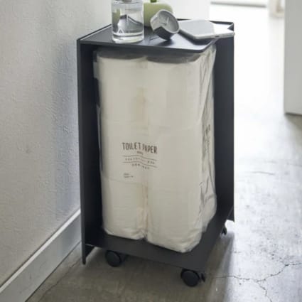 Armadio con 1 porta e 5 nicchie aperte H181 cm - Nero Simon | Maisons ...