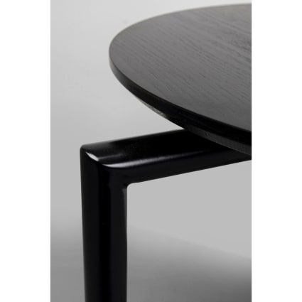 Table d'appoint Easy Living noire bois Kare Design Easy living ...