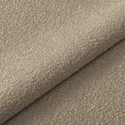 Sillón de comedor bouclé topo Alya | Maisons du Monde