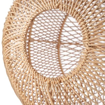 Suspension en rotin naturel 30x30x30 cm Bubble | Maisons du Monde