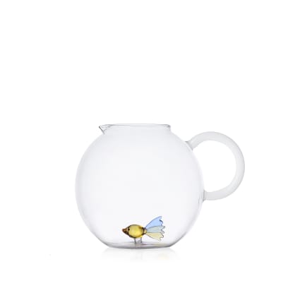 Carafe Verre Multicolore 17X17 Animal farm | Maisons du Monde