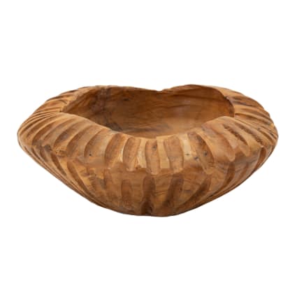 Vide-poches en bois brun cm Ø 19x8 Geris | Maisons du Monde
