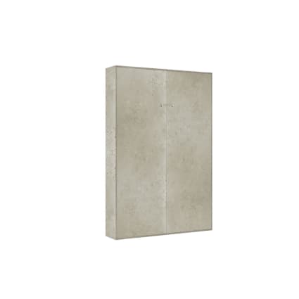 Letto francese a scomparsa verticale 140 effetto legno cashmere Kentaro ...