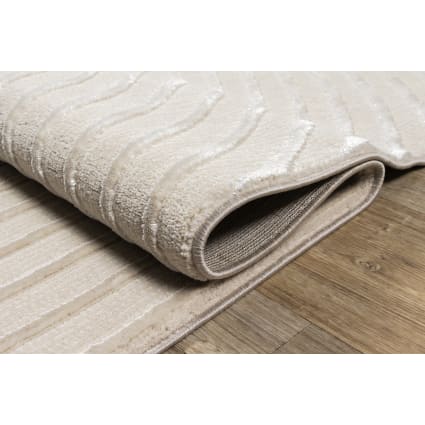 Moderner Teppich, Soft-Touch Flor, Beige, 80 x 150 cm Knight | Maisons ...