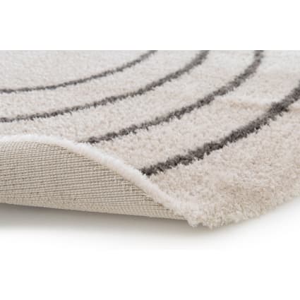 Tappeto ovale in poliestere riciclato 160 x 230 cm Calypso | Maisons du ...
