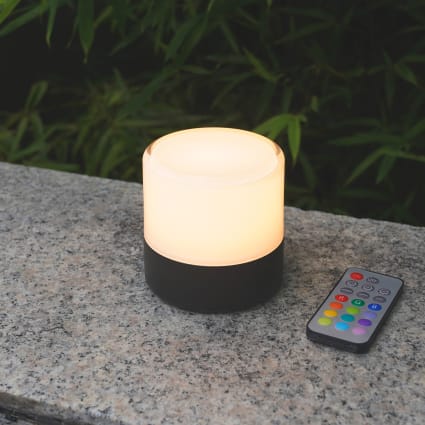 Lámpara de mesa inalámbrica Negro H10cm Bolo | Maisons du Monde