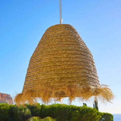 Pantalla de lámpara Beige D100CM Big anafi indoor | Maisons du Monde