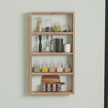 Wandregal mit 4 Ablagen H80 cm - LYA - Kieferoptik Lya | Maisons du Monde