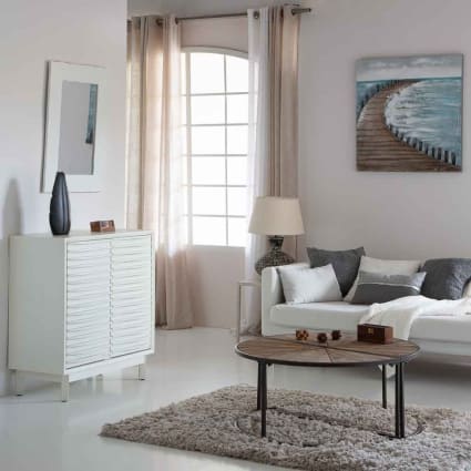 Buffet en bois avec 2 portes 85x40x90,5 Mako | Maisons du Monde