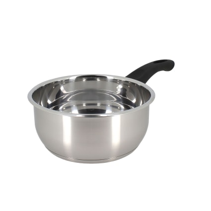 Casserole en acier inoxydable 18cm - tous feux First inox | Maisons du ...