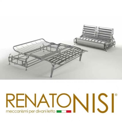 Canapé lit express COLOSSE couchage 160 cm matelas épaisseur 22 cm ...