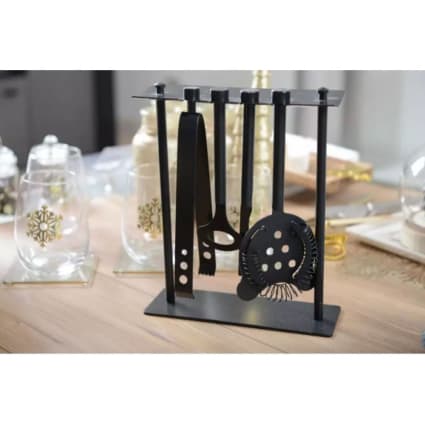 Herramientas de en soporte 5 piezas color negro | Maisons du Monde