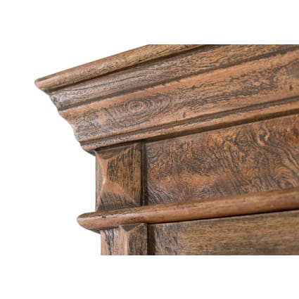 Mobile bar con anta frontale in legno di mango. | Maisons du Monde