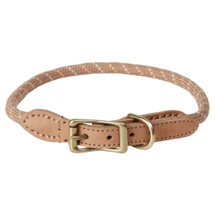 Collier marron en cuir Ø0,8x57cm PERRY | Maisons du Monde