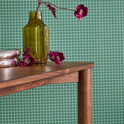 Mesa de comedor rectangular madera, 6 plazas, nogal Solene | Maisons du Monde