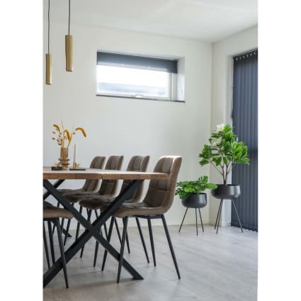 Table à manger 300 cm en chêne huilé naturel - AUKLET Auklet | Maisons ...