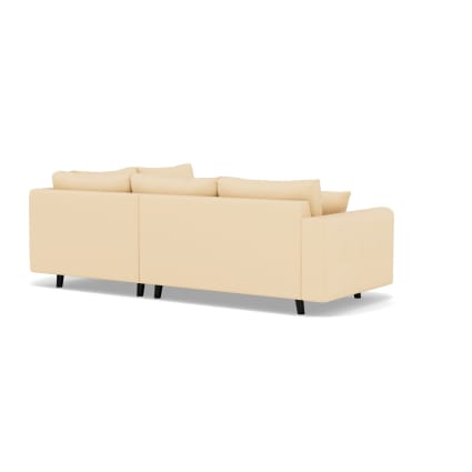 Rune - canapé d'angle droit 4 places en simili Rune | Maisons du Monde