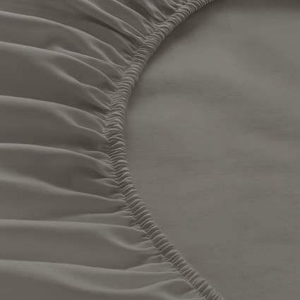 Bettwäsche 140x200 Hellgrau mit Laken 90x190/200 und Kissen 50x70 ...