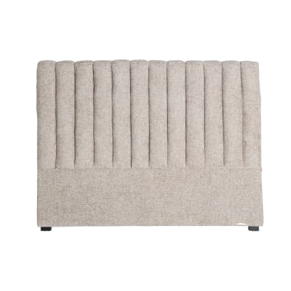 Testata per letto in cotone, grigio 160x9x122 cm | Maisons du Monde
