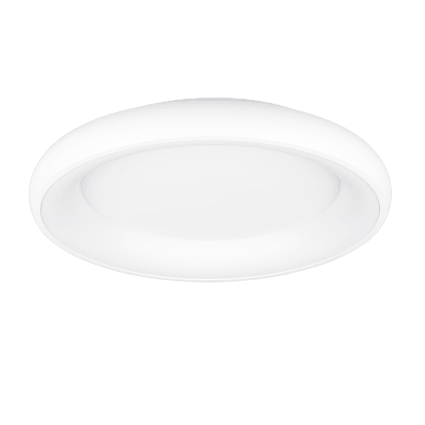 Plafoniera LED, metallo, bianco opaco, 62x62x10 cm Cardona | Maisons du ...