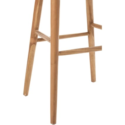 Tabouret haut en teck, luka | Maisons du Monde