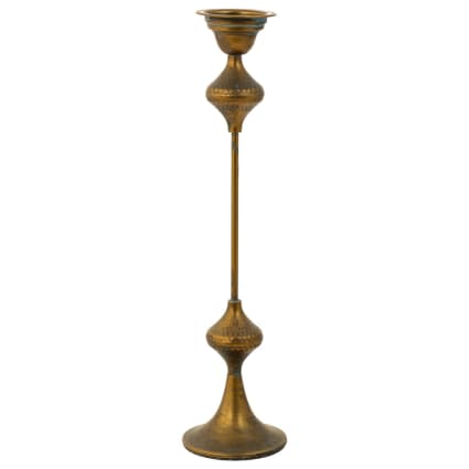 Chandelier en métal doré 15x15x61.5h | Maisons du Monde