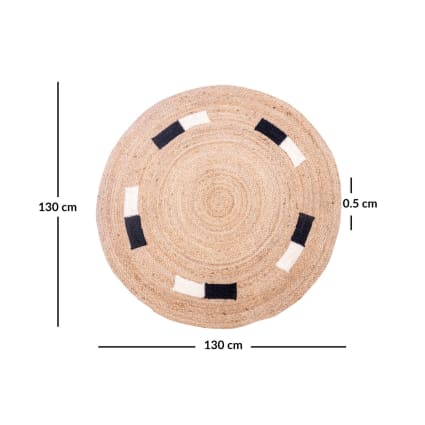 Runder Teppich 130 Cm
