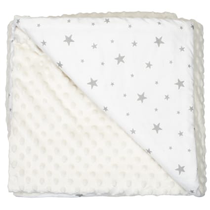 Manta reversible de minky para bebé y niño extra suave 100x150 cm ...