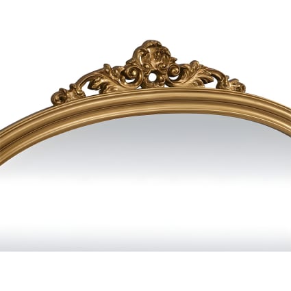 Espejo de pared paulownia dorado Eyob | Maisons du Monde