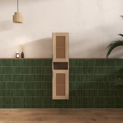 Colonne de salle de bains effet bois Apolline | Maisons du Monde