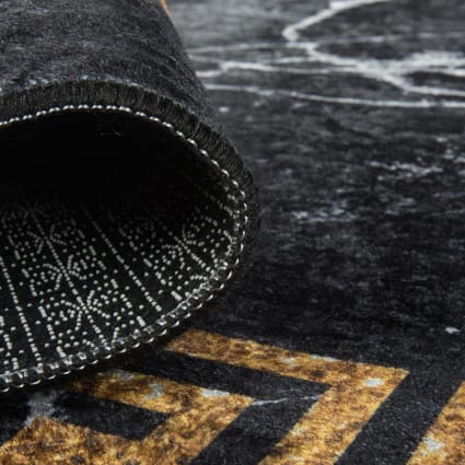 Tapis Cuisine 120x170 Noir Lyn11 elega | Maisons du Monde