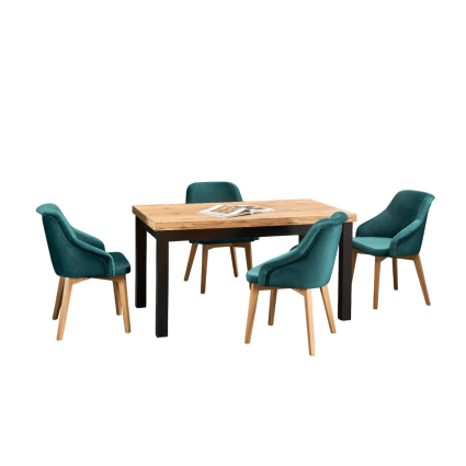 Tavolo allungabile 140/220x80 cm | Maisons du Monde