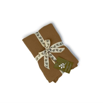 Copripiumino cotone nocciola 260x240 cm Carla | Maisons du Monde