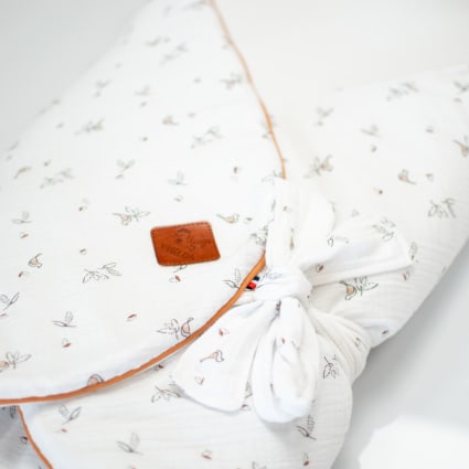 Saco de dormir de algodón melody Blanco Dès la naissance 6 mois Melody ...