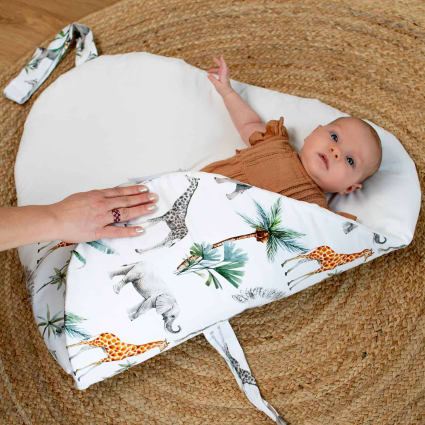 Saco de dormir de algodón melody Blanco Dès la naissance 6 mois Melody ...