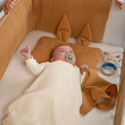 Saco de dormir de verano en gasa de algodón tog 0.5 0 - 6 mois Jeanne ...