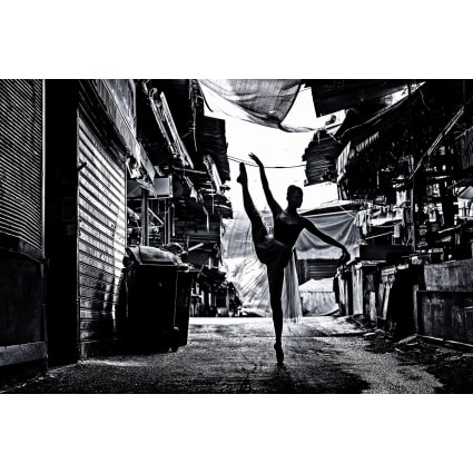 Tableau de danse danse de rue imprimé sur toile 90x60 cm | Maisons du Monde