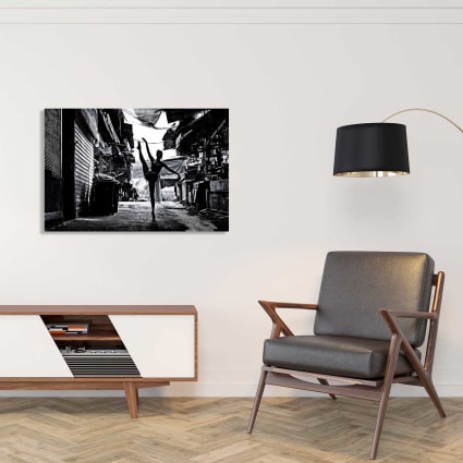 Tableau de danse danse de rue imprimé sur toile 90x60 cm | Maisons du Monde