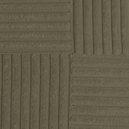 Lot de 2 housses de coussin velours cotelé vert olive-45x45 Shara ...