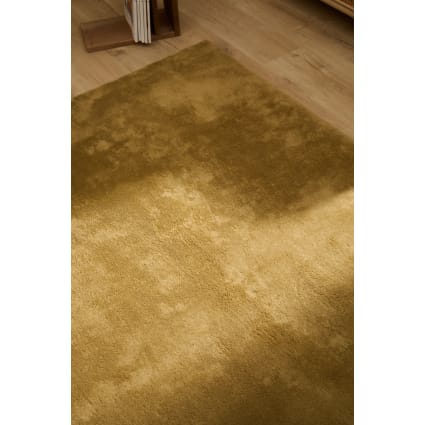 Alfombra color mostaza 200x300 Apolo | Maisons du Monde