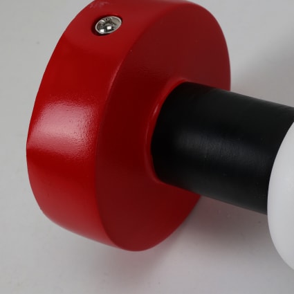 Applique murale enfant métal blanc design main cartoon, E27 17cm ...