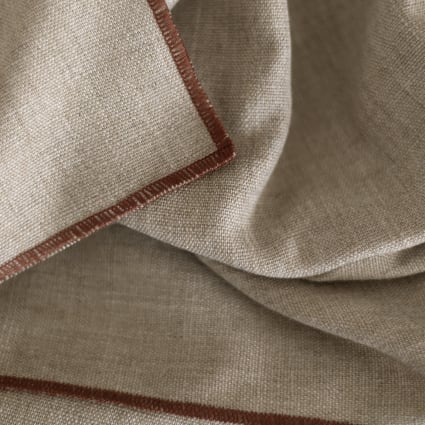 Mantel 100% poliéster lino 140x140 cm Solace | Maisons du Monde