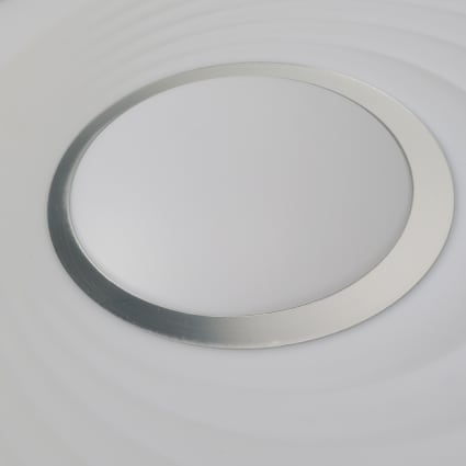 Plafoniera led acrilico Ø480 40W – cct selezionabile Flor | Maisons du ...