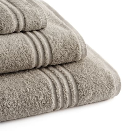 Set 3 asciugamani 700g da bagno in cotone stone(30x50+50x100+70x140 ...