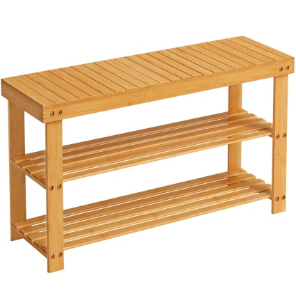 Scapiera a 3 ripiani in bambù naturale Carte | Maisons du Monde