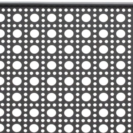 Set di 4 cestini in metallo grigio 16,5x28,5x14cm B&b home | Maisons du ...